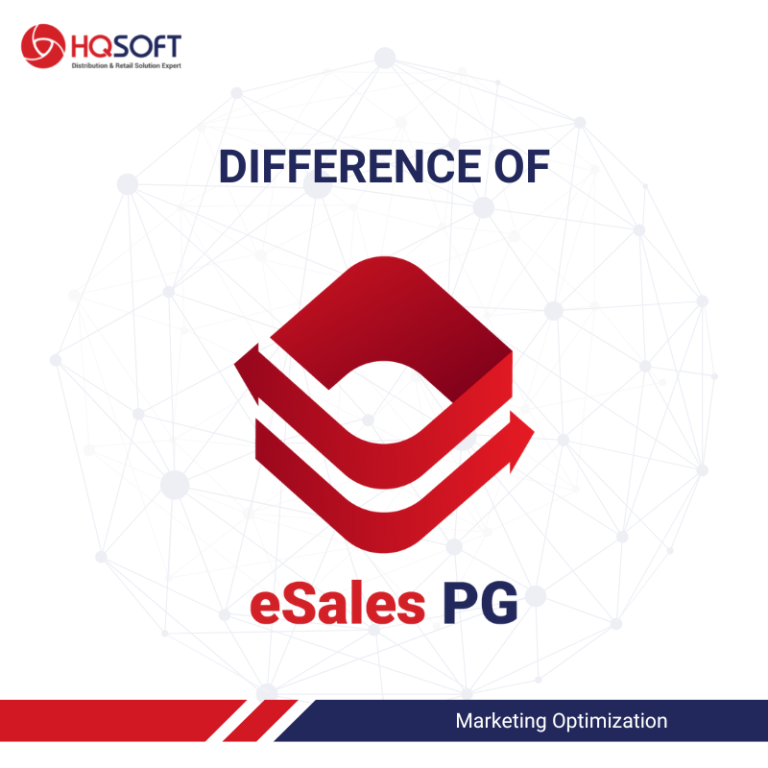 DIFFERENCE OF eSales PG SOLUTION - HQsoft